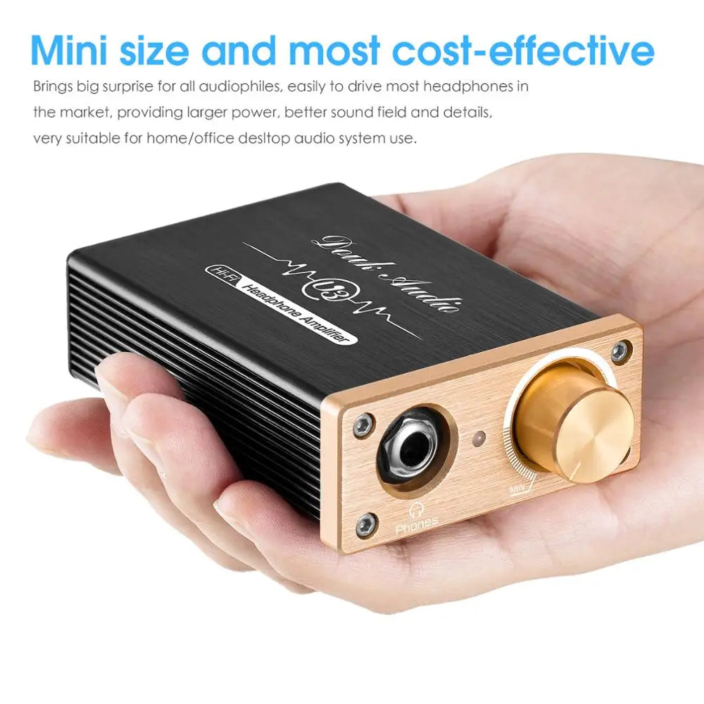 Douk Audio U3 Mini Pure Class A Headphone Amplifier HiFi Ultra-compact ...